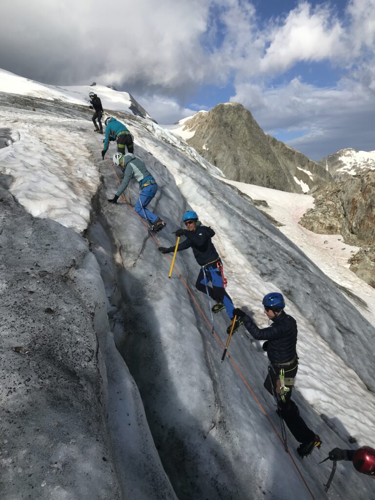 Ausbildung Bergsteigen, Klettern, Erste Hilfe am Berg - Steingletscher ...